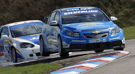 Jason Plato Racing Silverline Chevrolet Driving Editorial Stock Photo ...