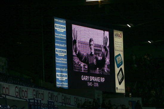 Minutes Applause Late Gary Sprake During Editorial Stock Photo - Stock ...