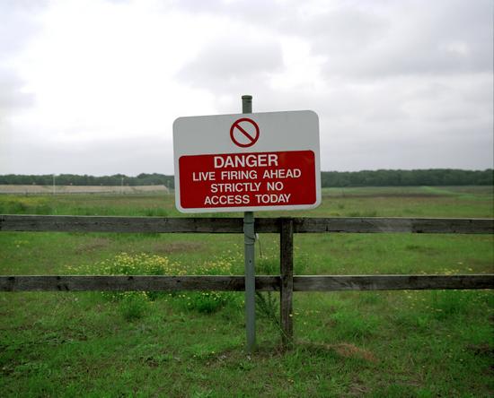 Sign Warning Rifle Shooters Danger Live Editorial Stock Photo - Stock ...