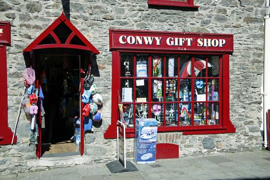 Conwy Gift Shop Conwy Wales Britain Editorial Stock Photo - Stock Image ...
