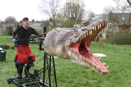 Primeval Behind Scenes On Set Primeval Editorial Stock Photo - Stock ...
