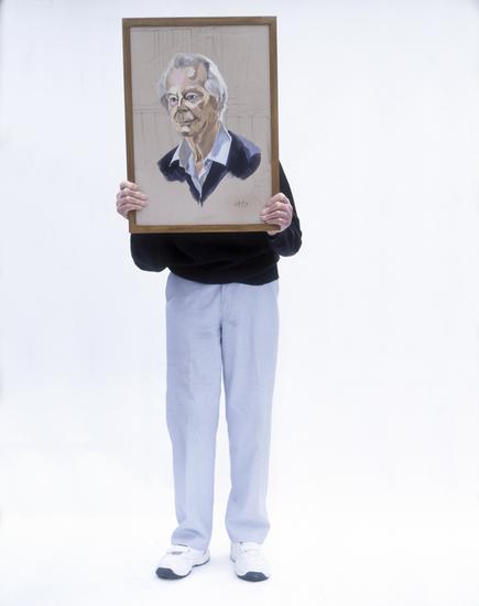 Tony Hart Artist Tv Presenter Holds Editorial Stock Photo - Stock Image ...