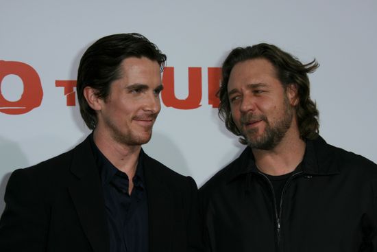 Christian Bale Russell Crowe Editorial Stock Photo - Stock Image ...