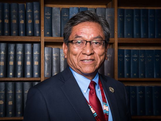 Russell Begaye Head Navajo Nation Editorial Stock Photo - Stock Image ...