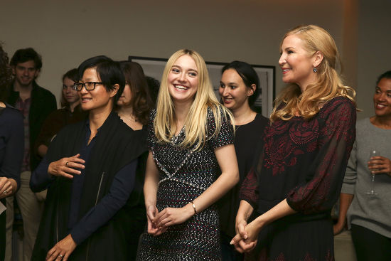 Yong Kim Dakota Fanning Jennifer Westfeldt Editorial Stock Photo ...