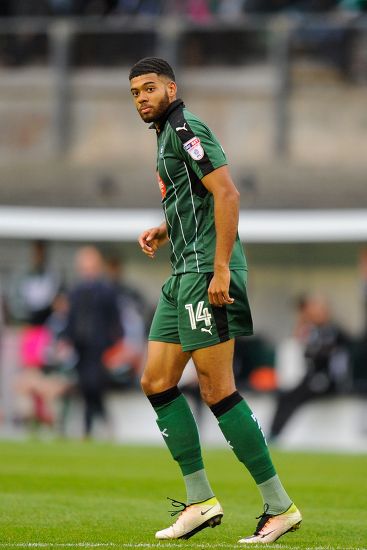 Jake Jervis 14 Plymouth Argyle During Editorial Stock Photo - Stock ...