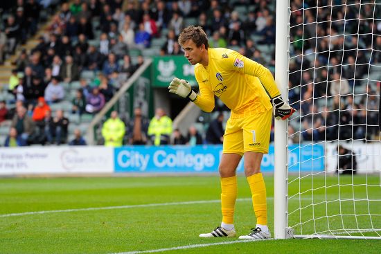 Sam Walker 1 Colchester United During Editorial Stock Photo - Stock ...