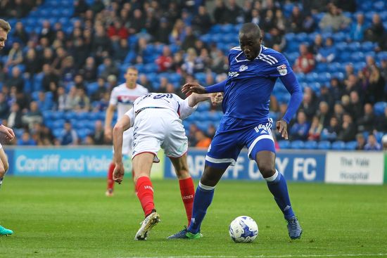 Sol Bamba Cardiff City During Efl Editorial Stock Photo - Stock Image ...