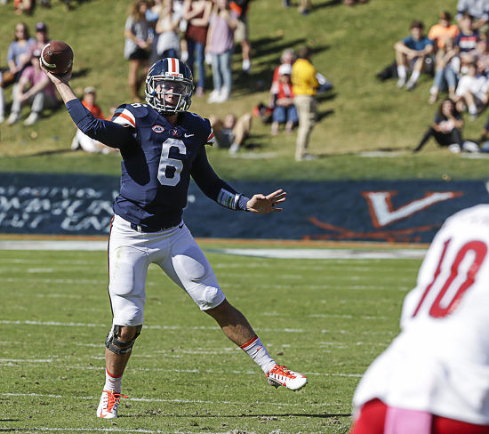 University Virginia Cavalier Qb 6 Kurt Editorial Stock Photo - Stock ...