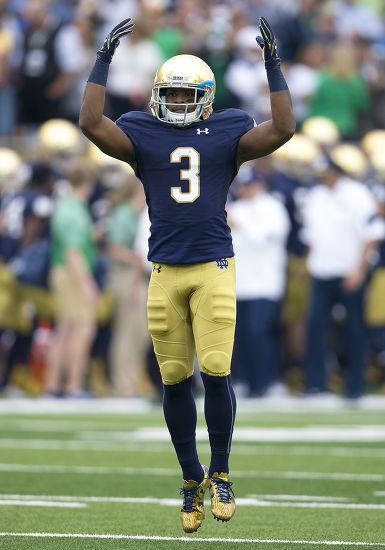 Notre Dame Wide Receiver Cj Sanders Editorial Stock Photo - Stock Image ...