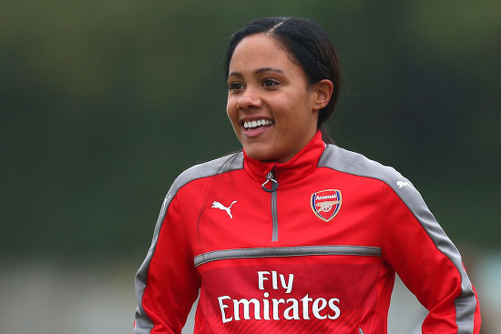 Alex Scott Arsenal During Arsenal Ladies Editorial Stock Photo - Stock ...