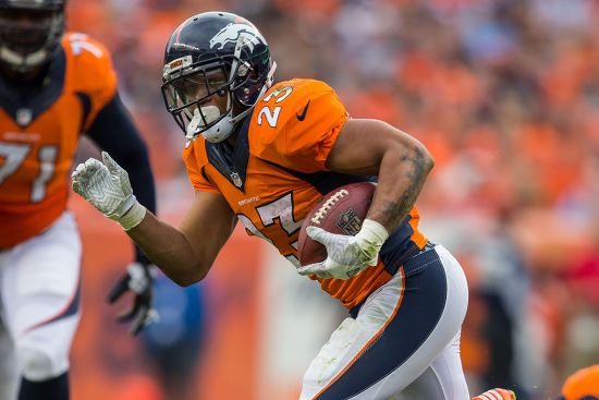 Denver Broncos Running Back Devontae Booker Editorial Stock Photo - Stock Image | Shutterstock