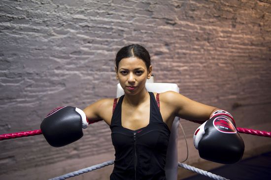 Ruqsana Begum Ko Muay Thai Gym Editorial Stock Photo - Stock Image ...
