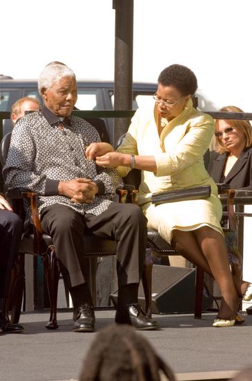 Nelson Mandela Wife Graca Machel Editorial Stock Photo - Stock Image ...