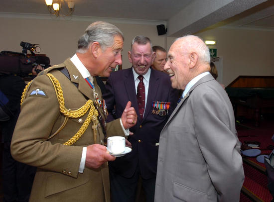 Prince Charles Talking Former Glider Pilot Editorial Stock Photo ...