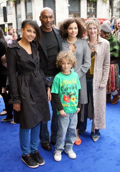 Colin Salmon Wife Fiona Their Children Editorial Stock Photo - Stock ...