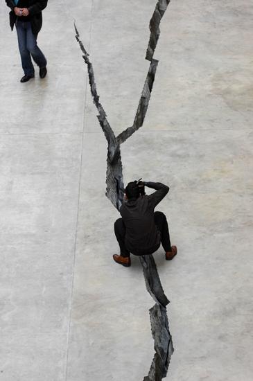 Shibboleth Latest Installation Turbine Hall Tate Editorial Stock Photo ...