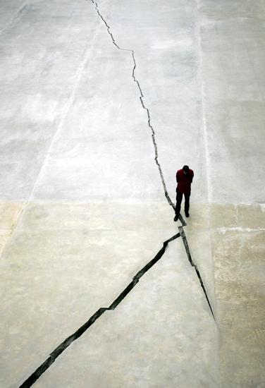Shibboleth Latest Installation Turbine Hall Tate Editorial Stock Photo ...
