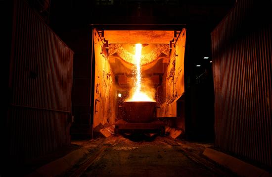 Slag Strained Off Steel Melt Steel Editorial Stock Photo - Stock Image ...