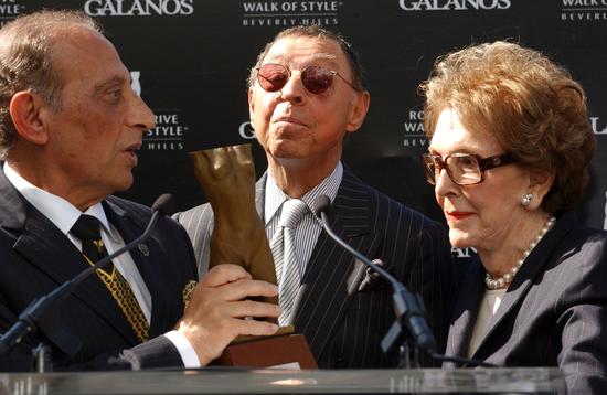 Jimmy Delshad James Galanos Nancy Reagan Editorial Stock Photo - Stock ...