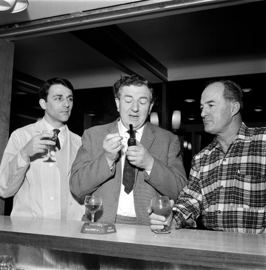 Rupert Davies Centre Ewen Solon Right Editorial Stock Photo - Stock ...