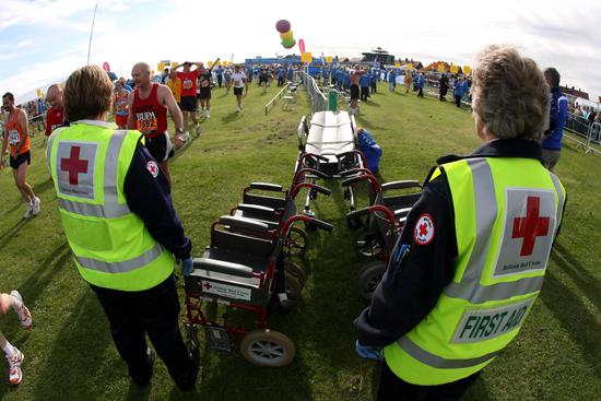 British Red Cross First Aid Units Editorial Stock Photo - Stock Image ...