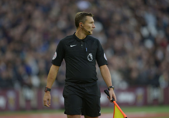 Assistant Referee Simon Beck Without His Editorial Stock Photo - Stock ...