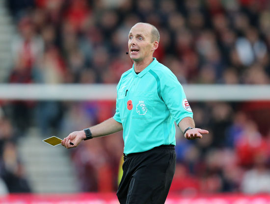 Referee Mike Dean Poppy On His Editorial Stock Photo - Stock Image ...