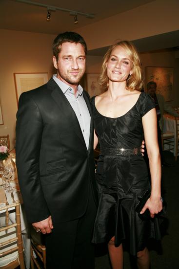 Gerard Butler Amber Valletta Editorial Stock Photo - Stock Image ...