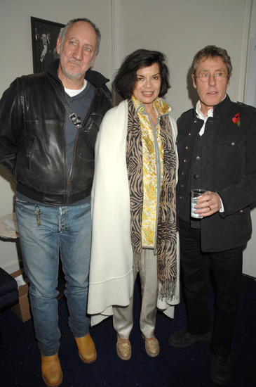 Pete Townshend Bianca Jagger Roger Daltrey Editorial Stock Photo ...