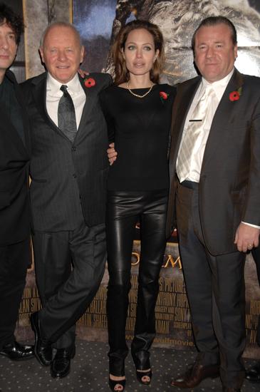 Sir Anthony Hopkins Angelina Jolie Ray Editorial Stock Photo - Stock ...