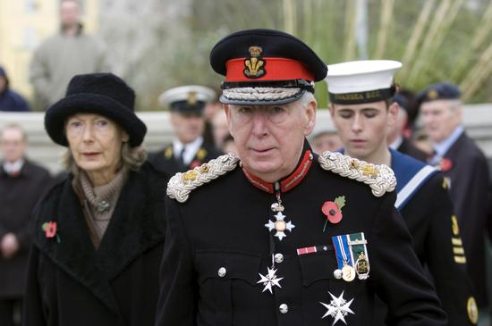 Lord Lieutenant West Glamorgan Commodore Robert Editorial Stock Photo ...