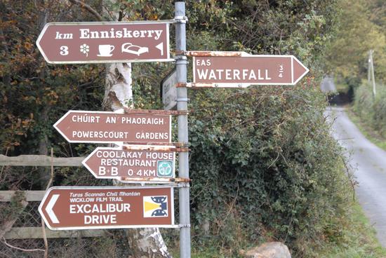 Road Sign Wicklow National Park Ireland Editorial Stock Photo - Stock ...