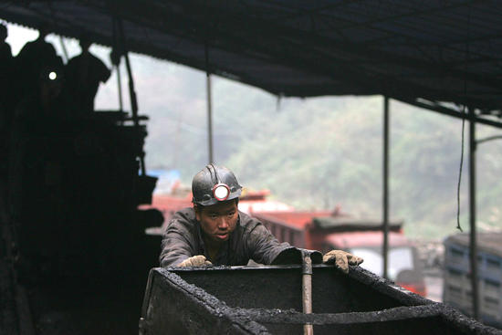 Miners Work Small Coal Mine Which Editorial Stock Photo - Stock Image ...