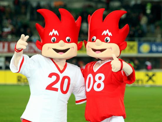 2008 European Championship Football Mascots Editorial Stock Photo ...