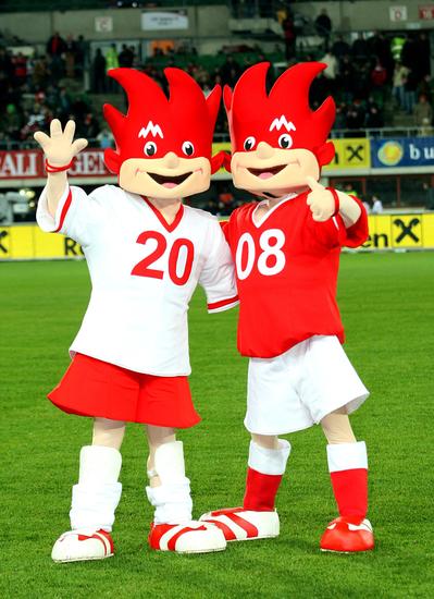 2008 European Championship Football Mascots Editorial Stock Photo ...