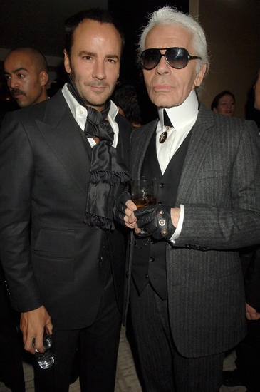Tom Ford Karl Lagerfeld Editorial Stock Photo - Stock Image | Shutterstock