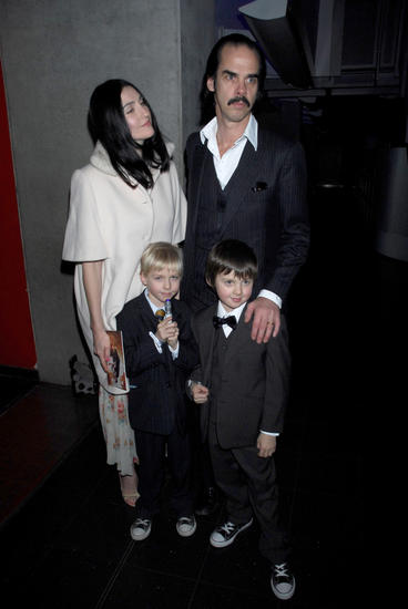 Nick Cave Susie Bick Sons Arthur Editorial Stock Photo - Stock Image ...