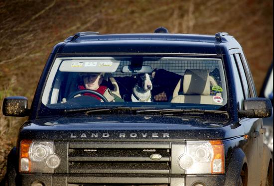 Princess Anne Driving Her Land Rover Editorial Stock Photo - Stock ...
