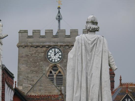 King Alfred Great Statue Wantage England Editorial Stock Photo - Stock ...