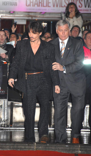 Johnny Depp Bodyguard Jerry Judge Editorial Stock Photo - Stock Image ...