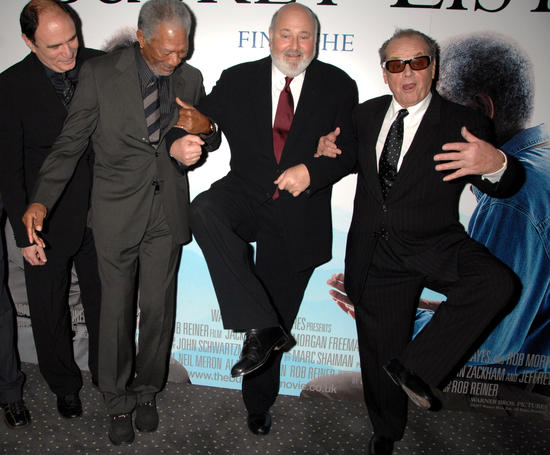 Morgan Freeman Rob Reiner Jack Nicholson Editorial Stock Photo - Stock ...