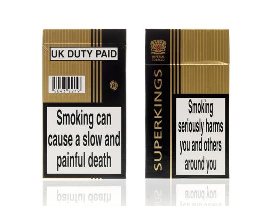 Siuperkings Cigarettes Editorial Stock Photo - Stock Image | Shutterstock