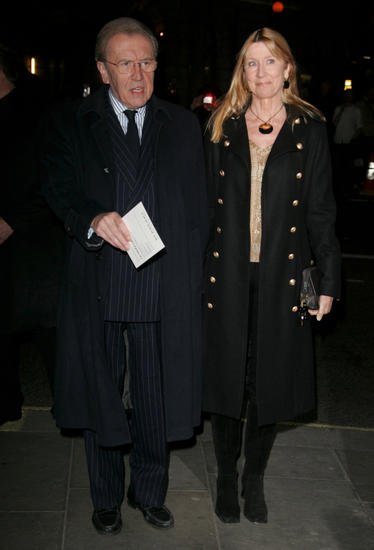Sir David Frost Wife Lady Carina Editorial Stock Photo - Stock Image ...