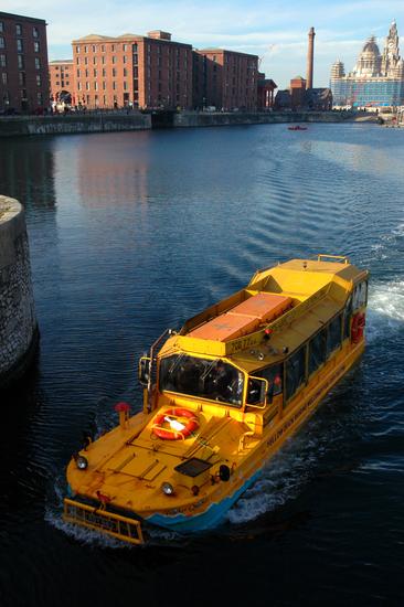 Yellow Duckmarine Tour Liverpool England Britain Editorial Stock Photo ...