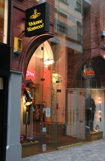 Vivienne Westwood Store Cavern Walks Shopping Editorial Stock Photo ...
