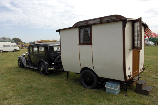 1920s Eccles Caravan Hitched Vintage Vehicle Editorial Stock Photo ...