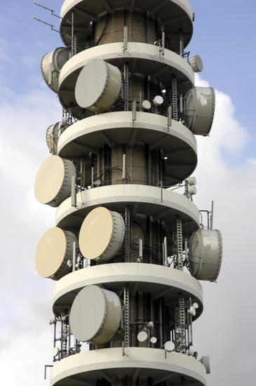 Major Telecommunications Mast Bristol England Editorial Stock Photo ...