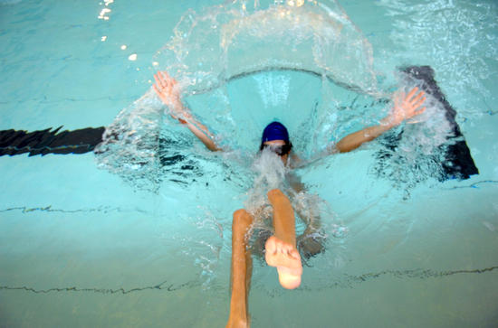 Model Released Young Man Diving Backwards Editorial Stock Photo - Stock ...
