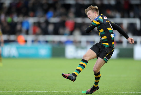 Sam Olver Northampton Saints Fly Half Editorial Stock Photo - Stock ...